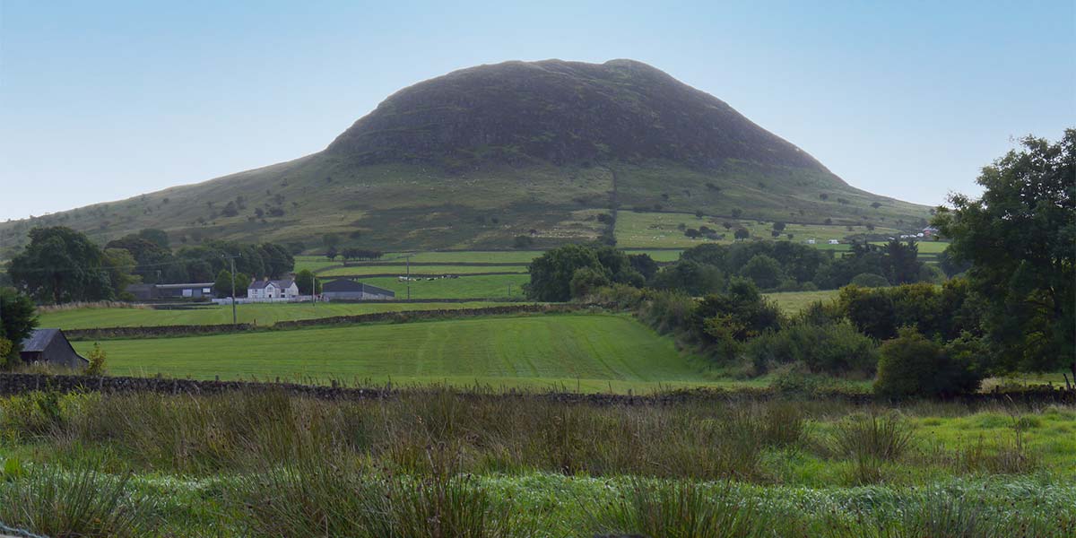 With Saint Patrick on Slemish Mountain by Brandon James O'Neil