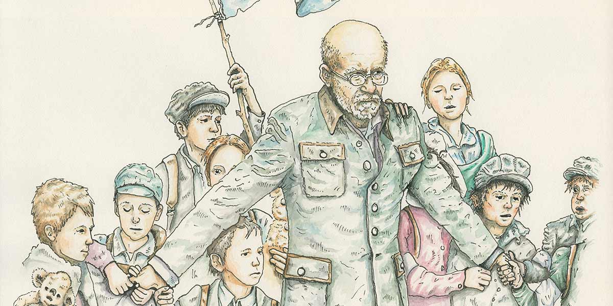 Janusz Korczak by Jason Landsel