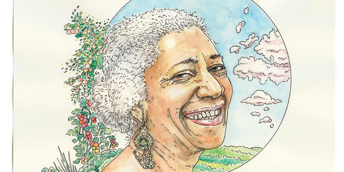 Forerunners: Edna Lewis - painting by Jason Landsel